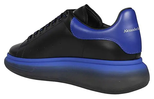 Alexander McQueen Oversized Sneakers - Black/blue