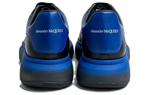 Alexander McQueen Oversized Sneakers - Black/blue