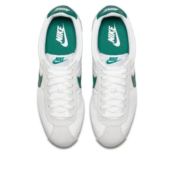 Nike Classic Cortez Nylon Sneakers - White/green