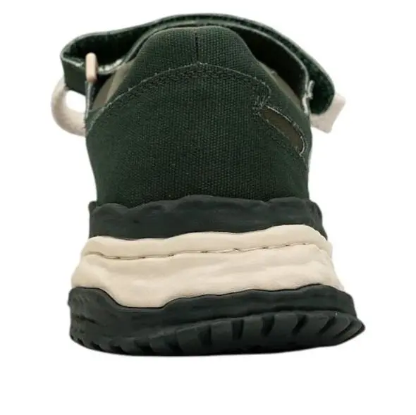 Mihara Yasuhiro Keith Og Sole Canvas Low Top Sneakers - Green
