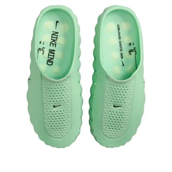 Nike Mind 001 "cucumber Calm" Slip-on Sandals - Cucumber Calm/black/barely Volt