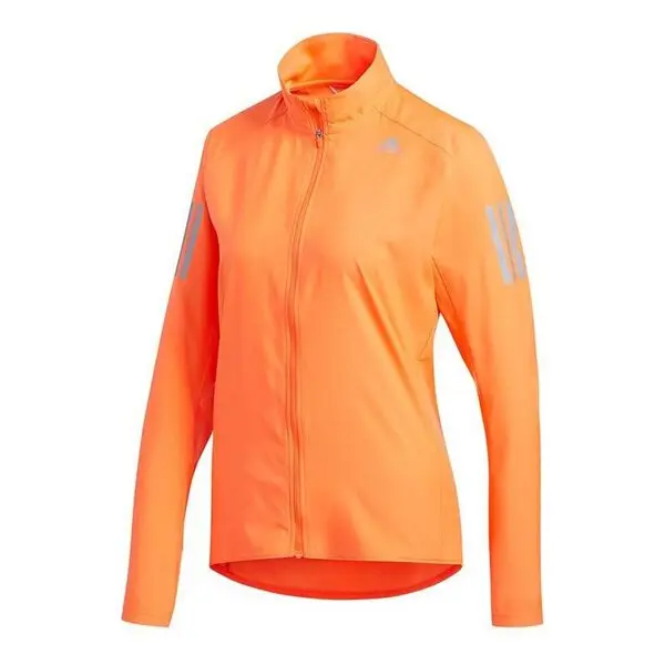 Adidas Zipped Jacket - Orange/silver