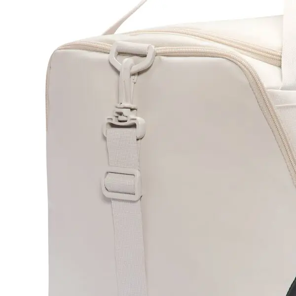 Nike Brasilia 40l Small Duffel Bag 'light Bone Black