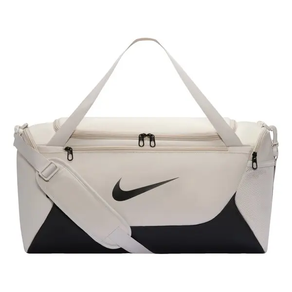 Nike Brasilia 40l Duffel Bag - Light Bone/black