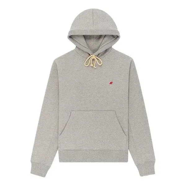NEW BALANCE Made In Usa Core Hoodie - Athletic Grey