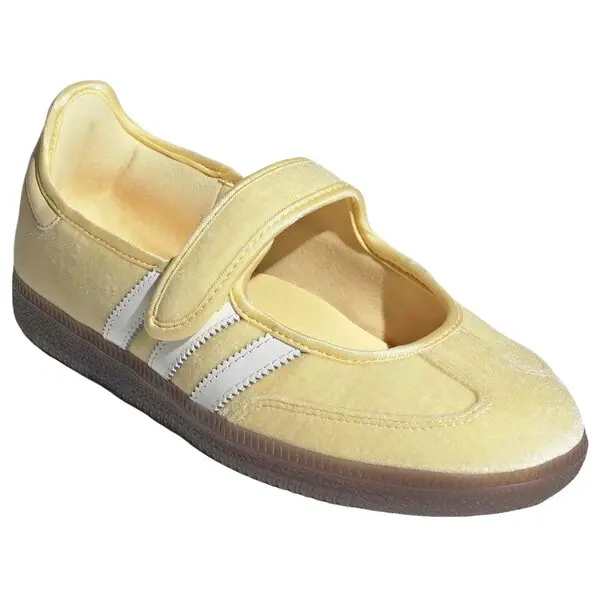 Adidas X Care Bears Samba Jane Mary Jane Sneakers - Almost Yellow/cloud White/gum