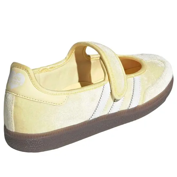 Adidas X Care Bears Samba Jane Mary Jane Sneakers - Almost Yellow/cloud White/gum