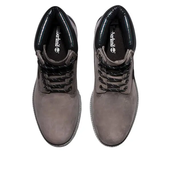 Timberland 6 Inch Premium Waterproof Boot - Dark Grey/black