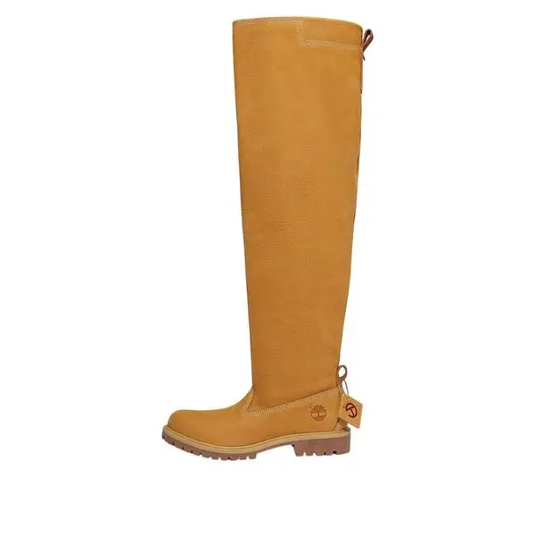 Timberland X Telfar Tall Pull On Boots - Wheat/yellow
