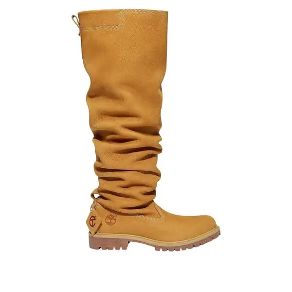 Timberland X Telfar Tall Pull On Boots - Wheat/yellow