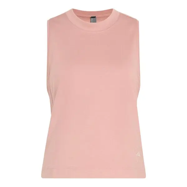 Adidas By Stella Mccartney Sleeveless Crewneck Tank - Brown Mauve