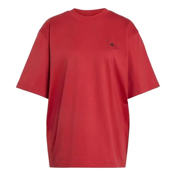 Adidas X Stella Mccartney Loose T-shirt - Soft Carmine