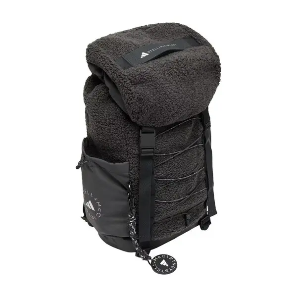 Adidas X Stella Mccartney Backpack Fleece 'museum Orbit Grey