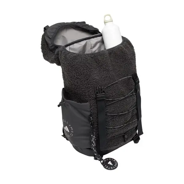 Adidas X Stella Mccartney Backpack Fleece 'museum Orbit Grey
