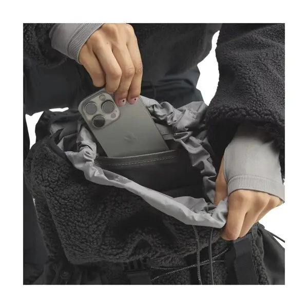 Adidas X Stella Mccartney Backpack Fleece 'museum Orbit Grey