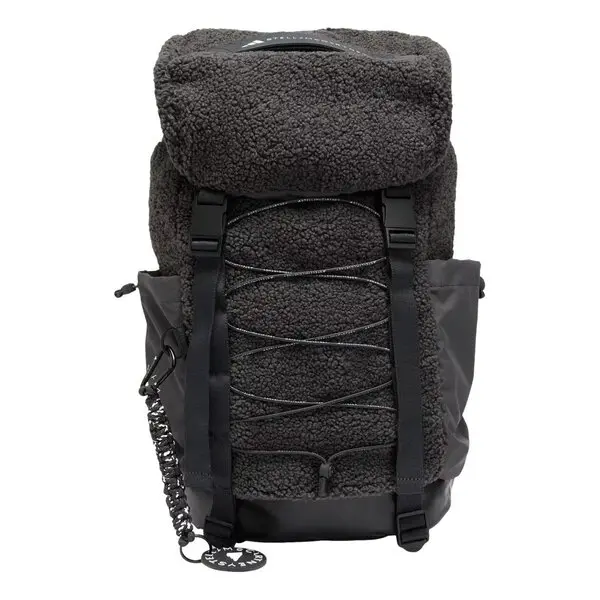 Adidas X Stella Mccartney Fleece Backpack - Museum/orbit Grey