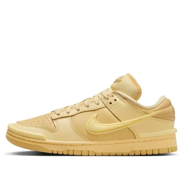 Nike Dunk Low Twist Drips Sneakers - Yellow/tan