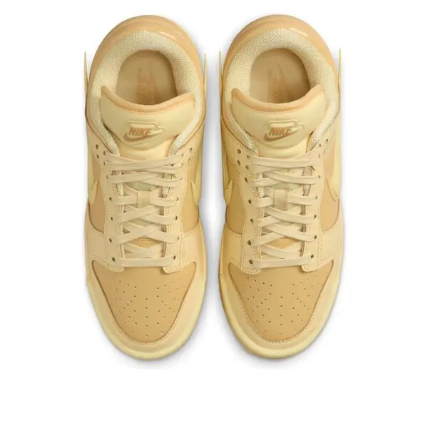 Nike Dunk Low Twist Drips Sneakers - Yellow/tan