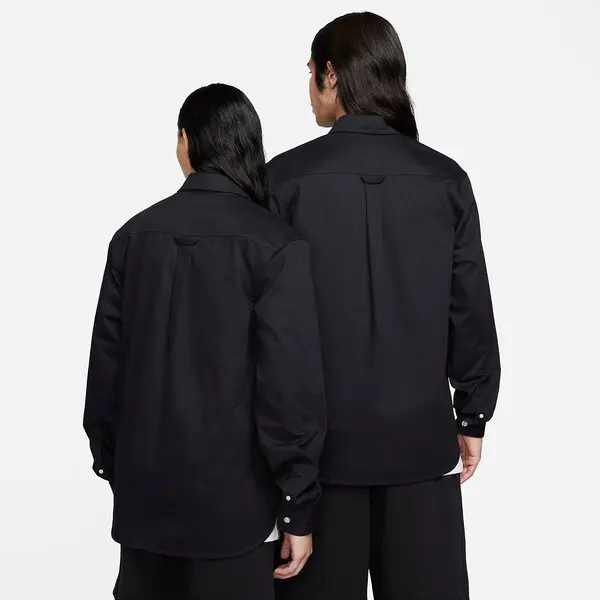 Nike X N7 Tanglin Long-sleeve Button Up 'black