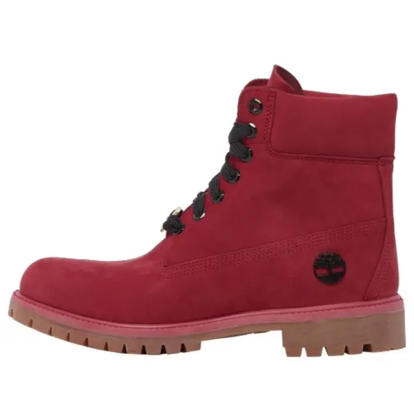 Timberland 6 Inch Premium Waterproof Boot - Medium Red/black