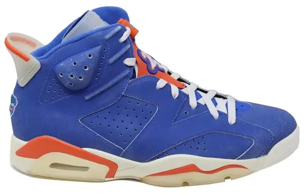 JORDAN Air 6 Retro "florida Gators" Pe - Game Royal/green/pale Ivory