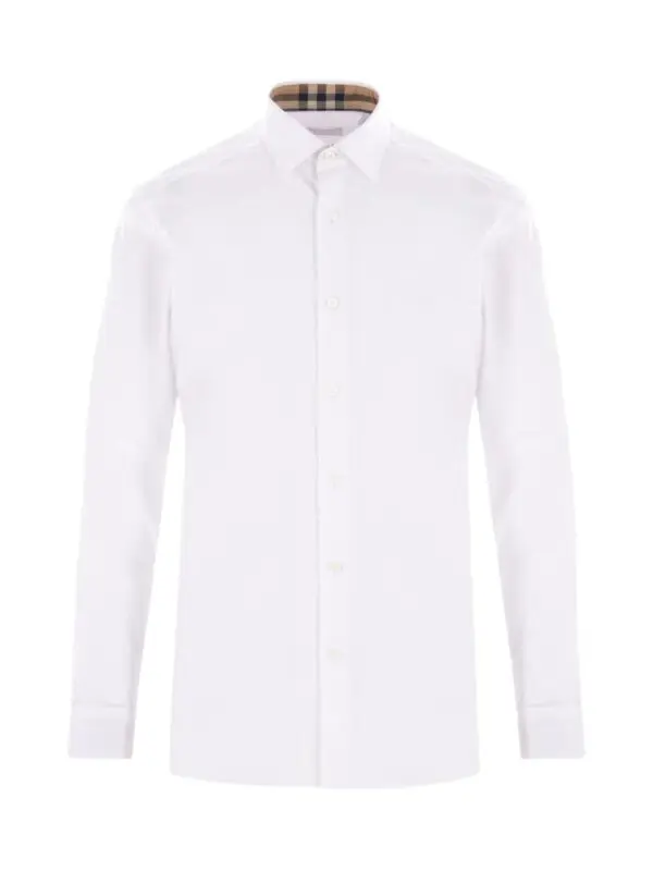 Burberry Logo Cotton T-shirt For - White