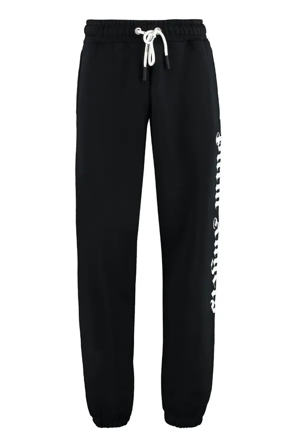 Palm Angels Logo-print Drawstring Sweatpants - Black
