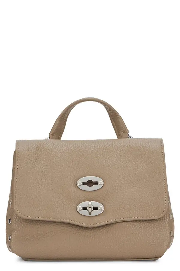 ZANELLATO Postman Daily Mini Handbag In Calfskin