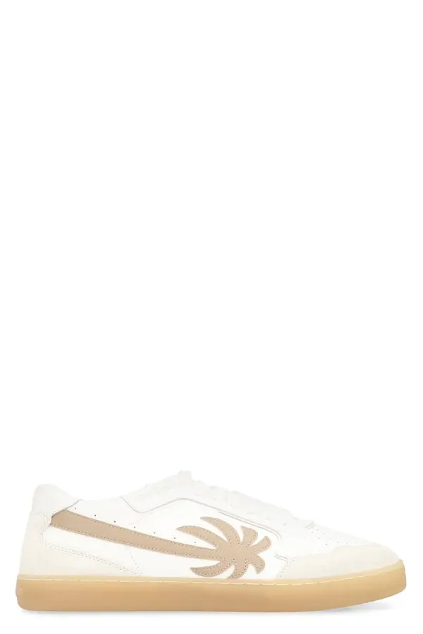 Palm Angels Palm 1 Low-top Leather Sneakers