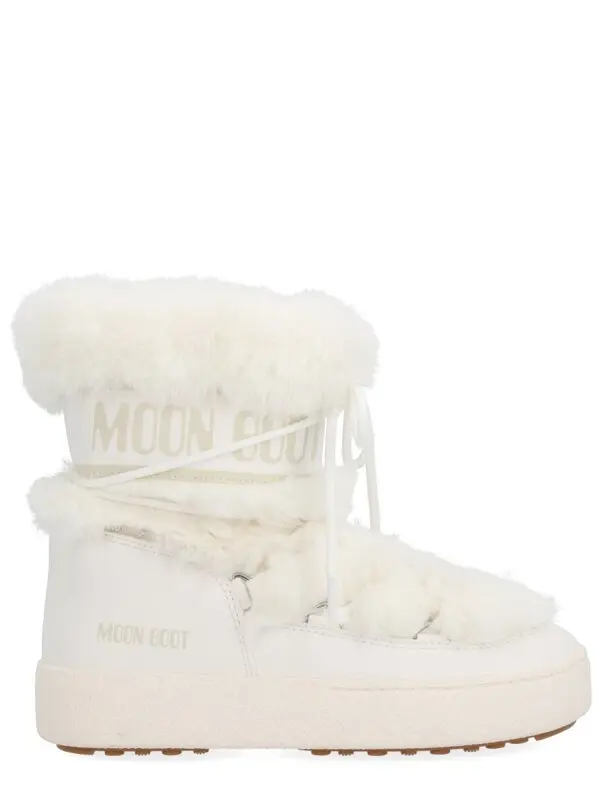 Moon Boot Icon Low Mini Eco-fur Lace-up Boots