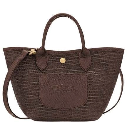 Longchamp Le Pliage Mini Crossbody Handbag - Mocha