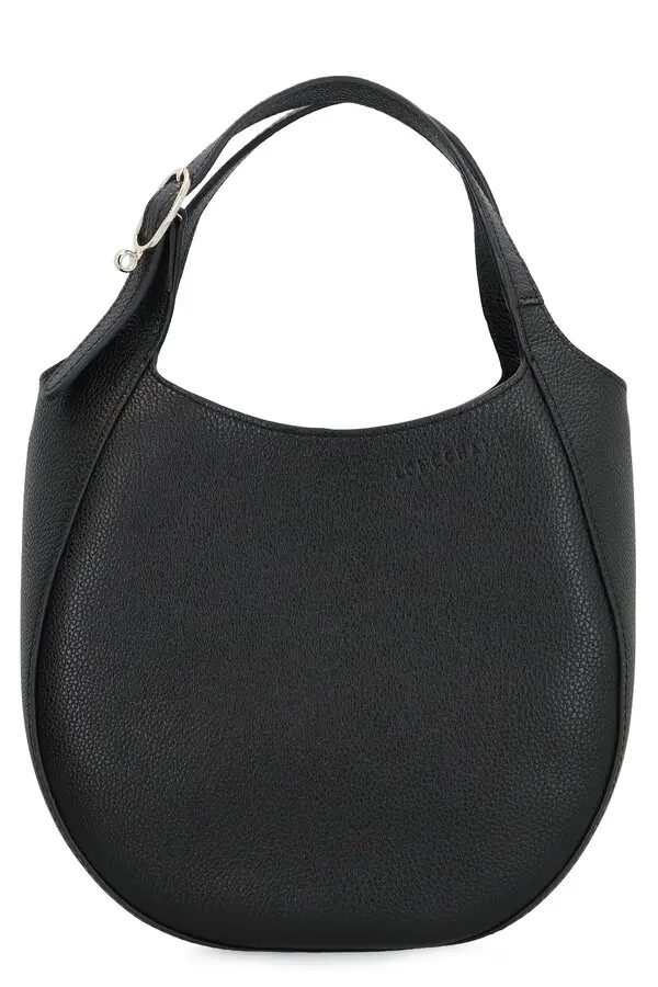 Longchamp Le Foulonné S Handbag In Leather - Black