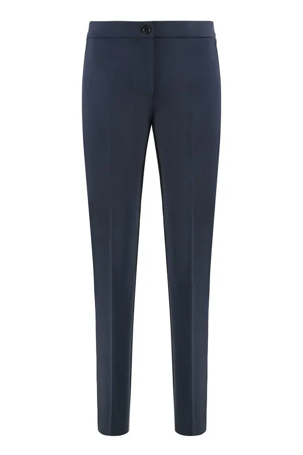 Pinko Viscose Blend Side-pocket Trousers