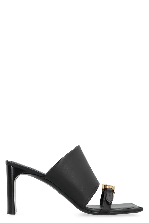 Balenciaga Bel Air Leather Sandals For