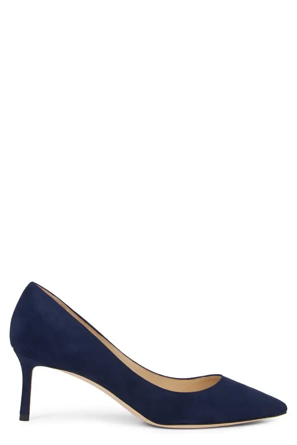 JIMMY CHOO Romy 60 Suede Stiletto Pumps With Open Back
