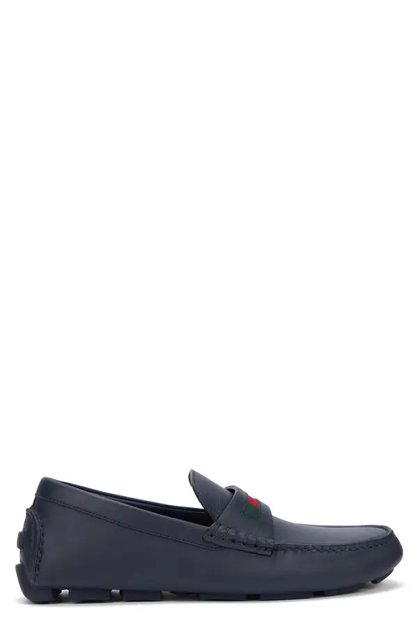 Gucci Leather Driver Moccasin
