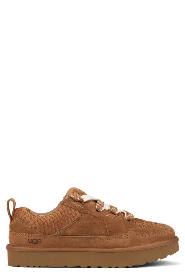 UGG Low Sneaker Lo Lowmel In Suede - Camel
