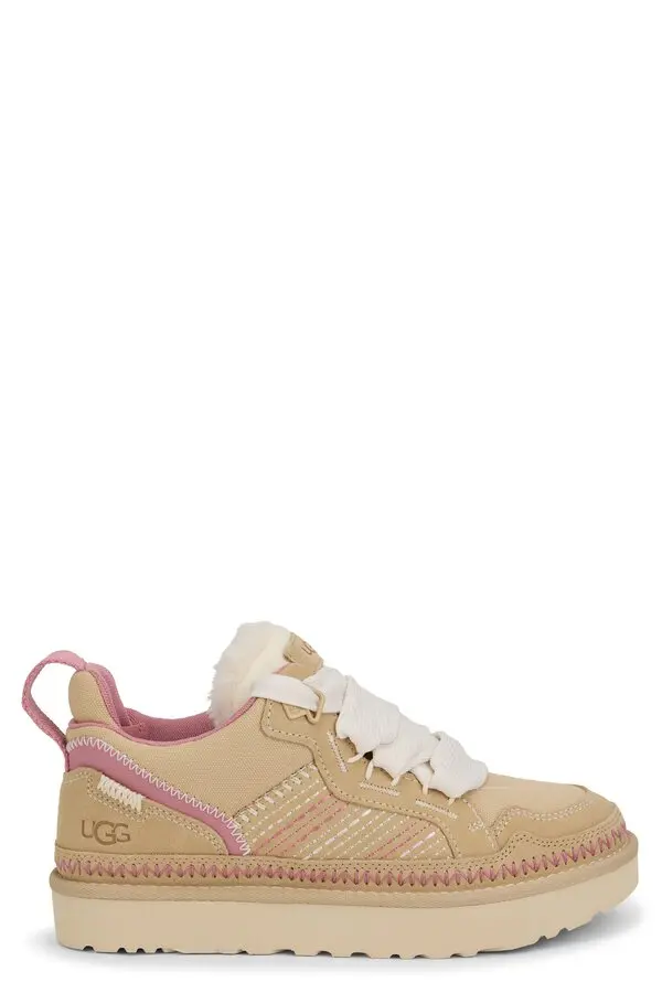 UGG Low-top Leather Sneakers With Thick Sole