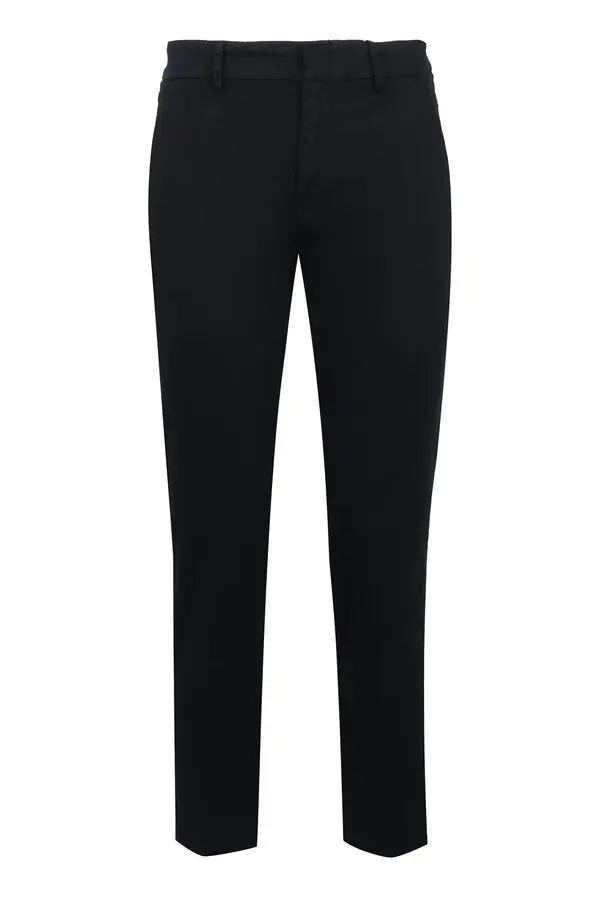 Aspesi Cotton Blend Trousers - Blue