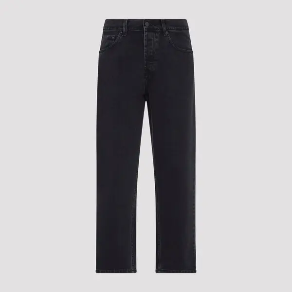 Carhartt Work In Progress Newel Pant In Organic Cotton - Black