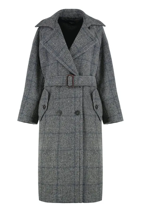 Max Mara Sestri Coat - Grey