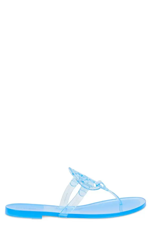 Tory Burch Miller Jelly Thong Sandals - Light Blue