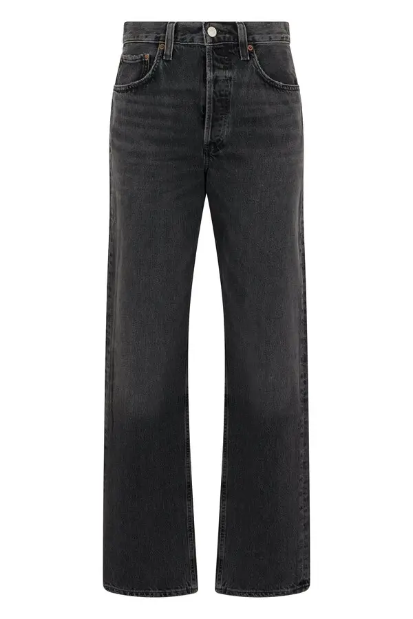 AGOLDE Straight Cut Denim Jeans For
