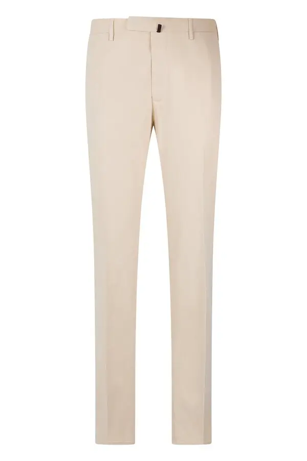 SLOWEAR Cotton Stretch Slim-fit Trousers