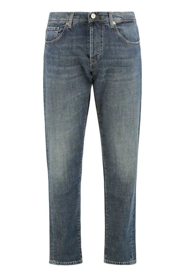 SLOWEAR Slim-fit Five-pocket Jeans