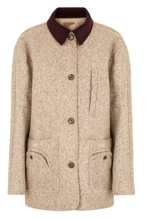 BLAZÉ MILANO Alpaca And Wool Blend Jacket