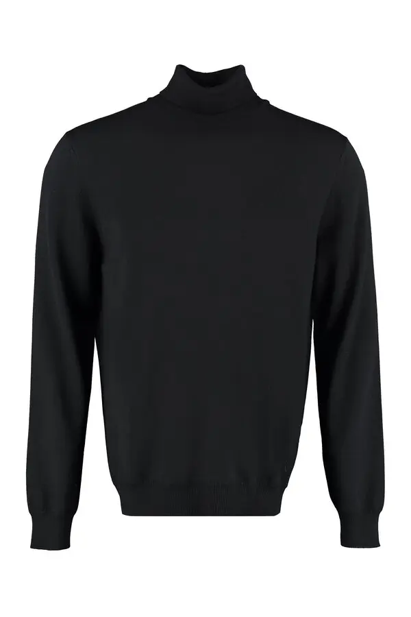 THE ALPHABET The Alphabet Knit Extra-fine Wool Turtleneck Sweater