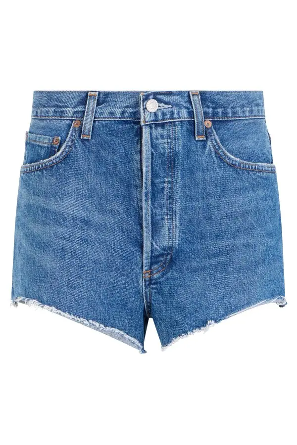 AGOLDE High-rise Denim Mini Shorts