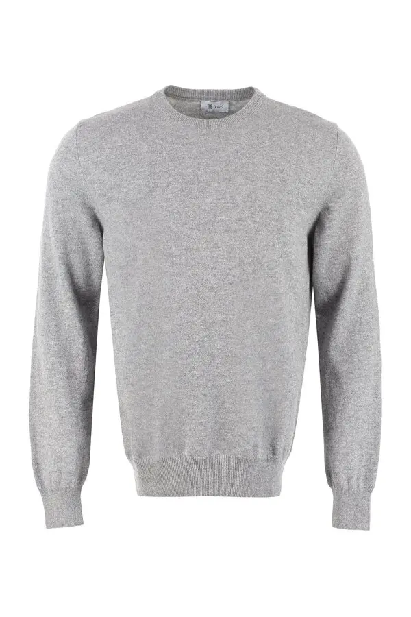 THE ALPHABET The Rib-trim Cashmere Sweater