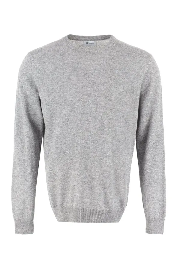 THE ALPHABET The Ribbed Cashmere Knit Sweater